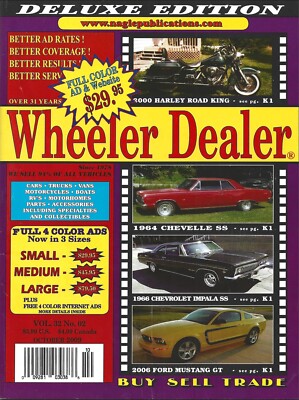 Wheeler Dealer Magazine Car Catalog AutoTrader October 2009 Nagle ...