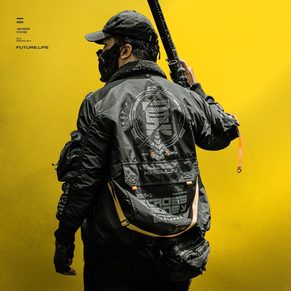 Men's Black Jacket Hoodie Bomber School Full Zip Kremlin Crossbone | eBay