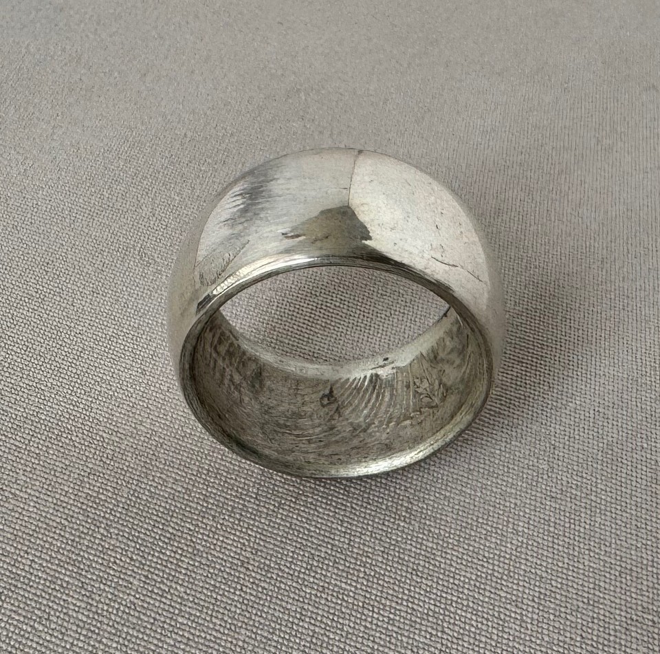 Hand Crafted Morgan Silver Dollar Coin Band Ring Size 10.5;P309 | eBay