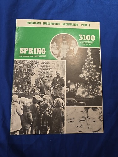 1977 Nov/Dec Spring 3100 NYPD New York City Police Christmas Edition | eBay