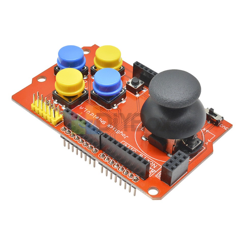 JoyStick Keypad Shield PS2 Gamepads for Arduino nRF24L01 Nokia 5110 ...