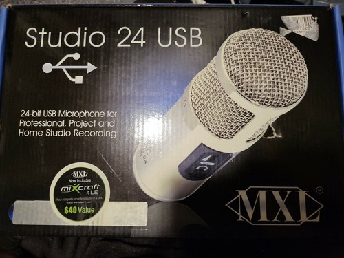 MXL Studio 24 USB Cardioid Mic Microphone OPEN BOX | eBay