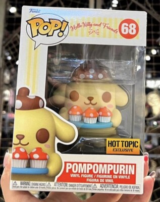 Funko Pop! Pompompurin Hot Topic Exclusive In Hand + Protector | eBay