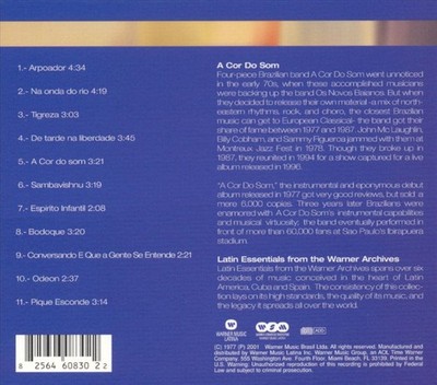 A COR DO SOM LATIN ESSENTIALS, VOL. 21 NEW CD 825646083022| eBay