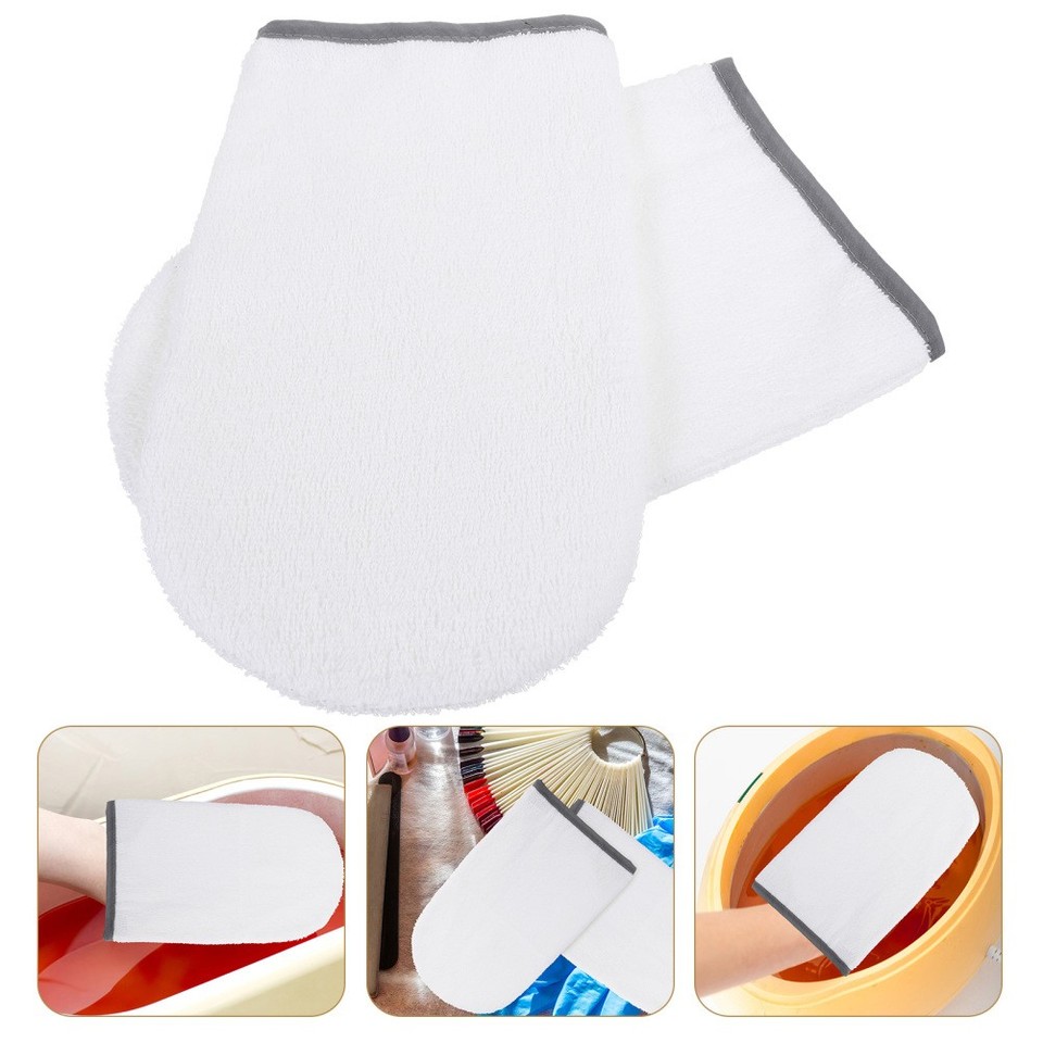 Manicure Gloves Cleaning Body Exfoliator Scrubber Hand Wax Paraffin ...