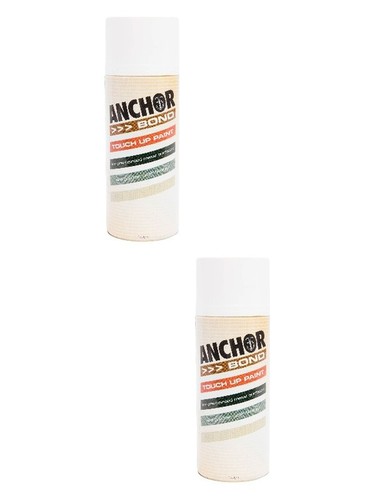 2 x Anchor Bond Touch Up Aerosol Spray Paint Jasper Full Gloss 150g ...