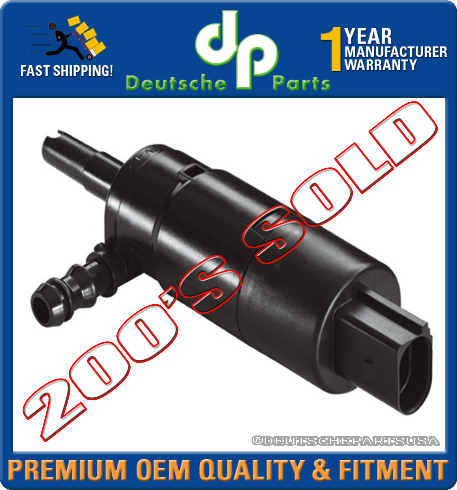 HEAD LIGHT HEADLIGHT WASHER PUMP for BMW E46 E90 X5 E60 E65 E66 X3 ...