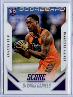 2015 Score Scorecard Davaris Daniels DaVaris Daniels #431 Rookie RC | eBay
