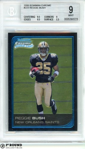 Reggie Bush RC BGS 9: 2006 Bowman Chrome Rookie Card | eBay