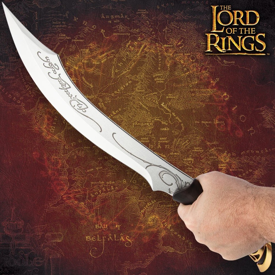 Lord of The Rings Elven Knife of Strider | LOTR Officially Licensed ...