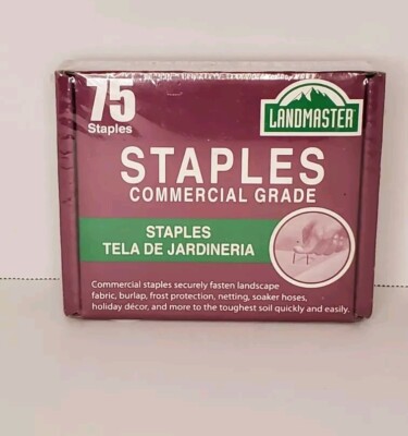 Landmaster Landscape Fabric 75 Staples | eBay