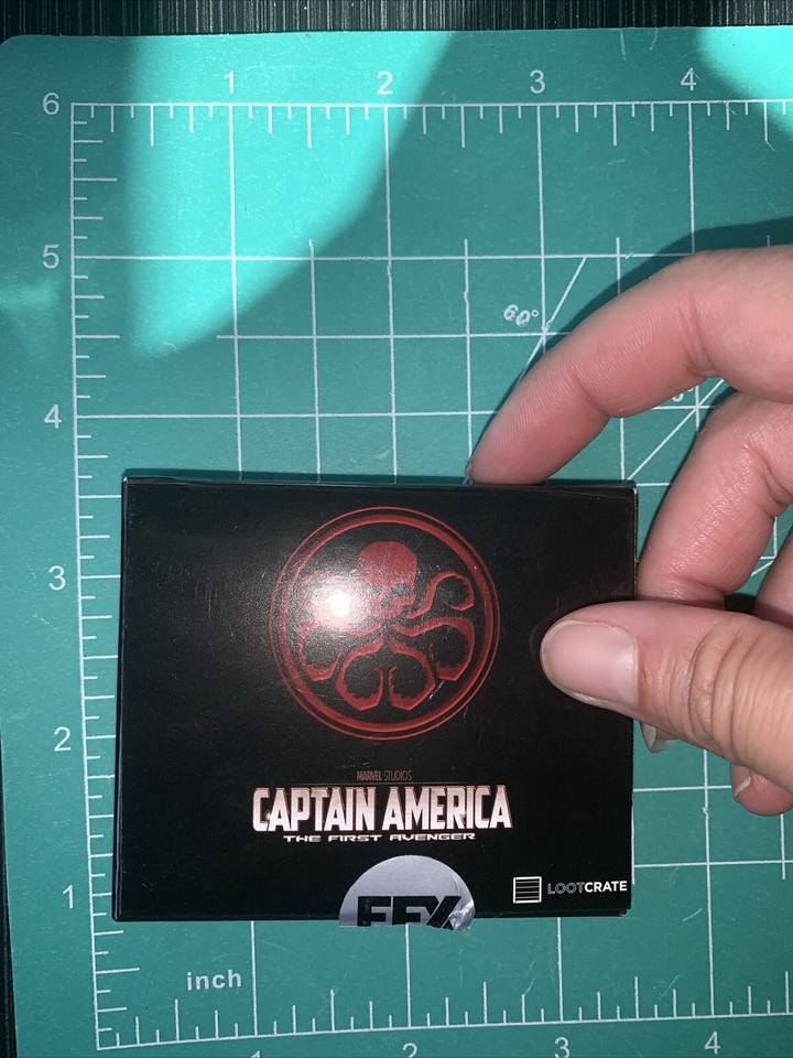 Marvel Captain America First Avenger Hydra Pin Prop Replica | EFX Loot ...