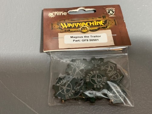 A4824 HORDES WARMACHINE TOKEN SET MERCENARIES MAGNUS THE TRAITOR | eBay