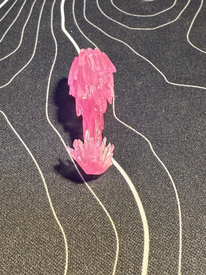 DBZ Super SH Figuarts Goku Black Rose Pink Ki Sword Energy Effect ...