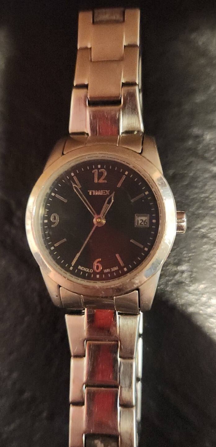 Timex Indiglo CR 1216 Cell WR30M Watch *New Battery* - Gem
