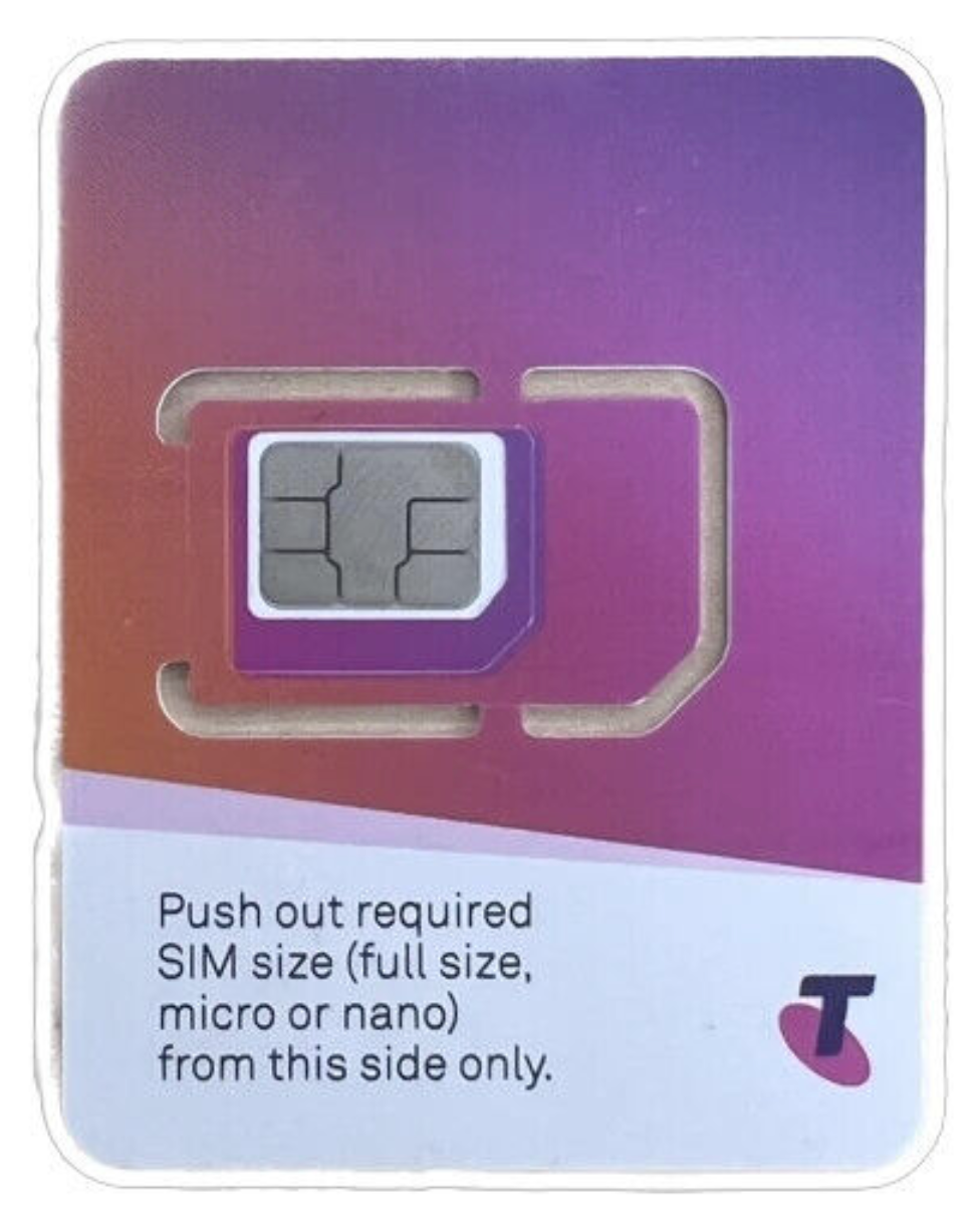 $10 Telstra Prepaid SIM Card⦿Start-Up Kit⦿150Mbps⦿4G⦿5G⦿Tri-cut⦿Full ...