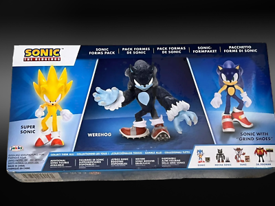 Werehog Super Sonic JAKKS PACIFIC SONIC 3 4 PACK