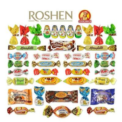 Russian-Ukranian Sweets MIX Chocolate & Hard Candy Assortment 3lb/1 ...