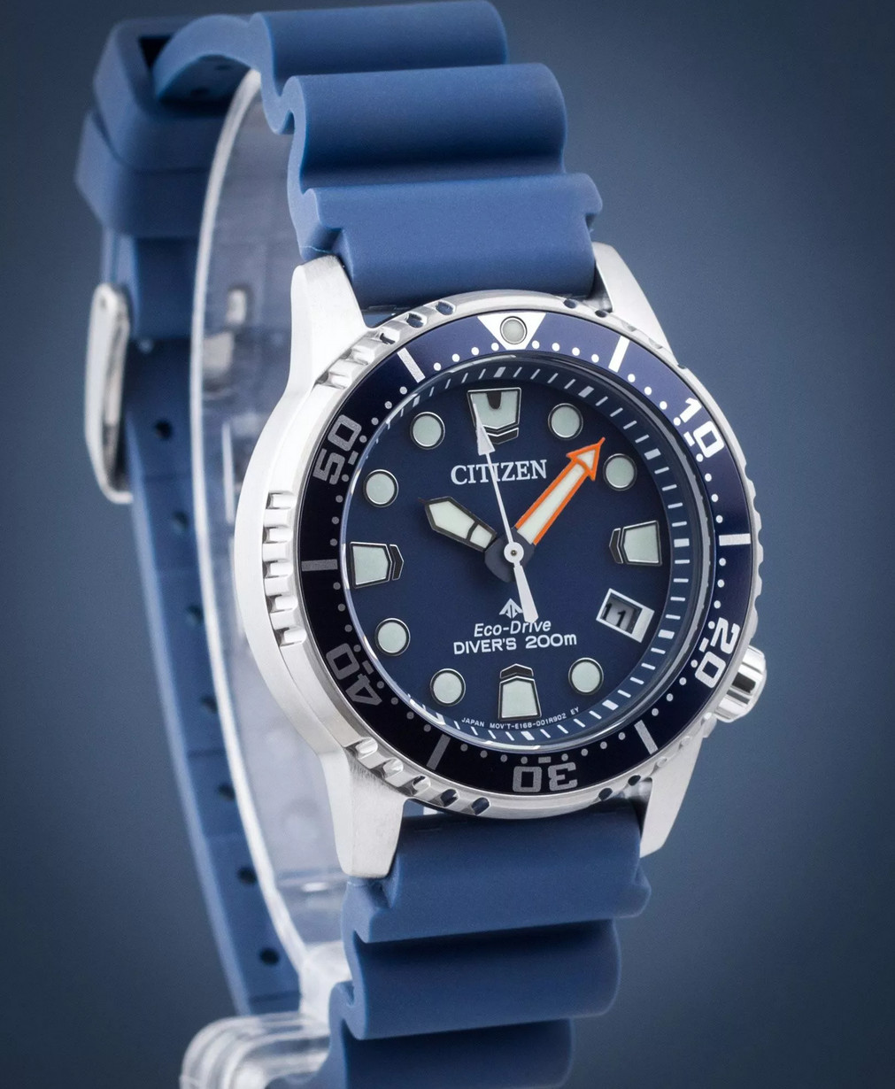 Citizen Promaster Diver Women's Watch Eco-Drive Blue Dial EO2021-05L