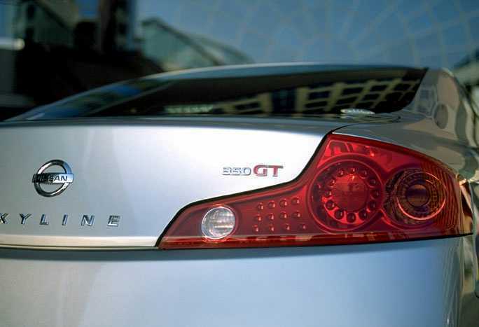 GENUINE Nissan 350GT Rear Emblem OEM Badge 03-07 G35 JDM V35 Coupe ...