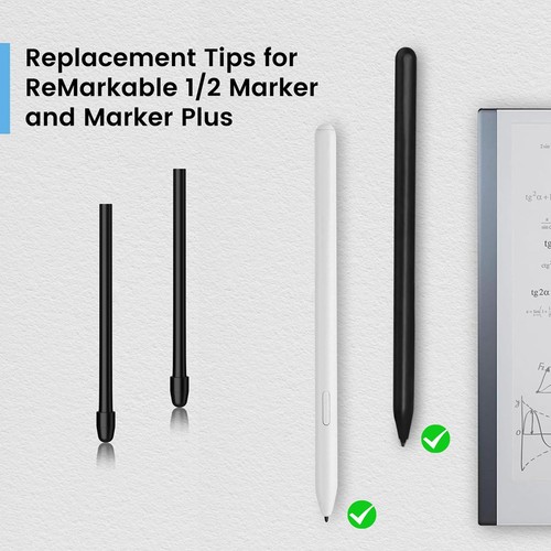 40Pcs Pen Tips/Nibs for 2 Stylus Marker Plus Pen Nibs with Tool9180 ...