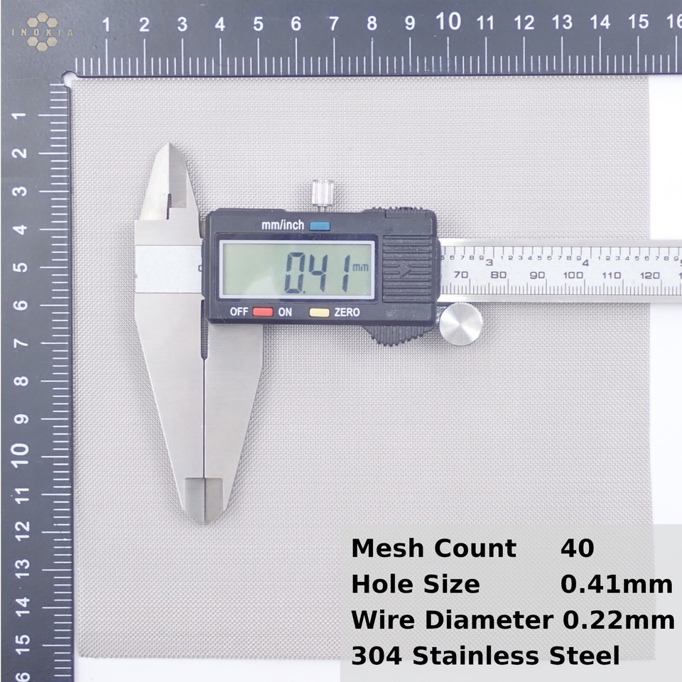 STAINLESS STEEL WOVEN WIRE MESH (filter grading sheet) | eBay