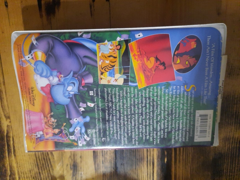 Aladdin (VHS, 1993) 717951662033| eBay