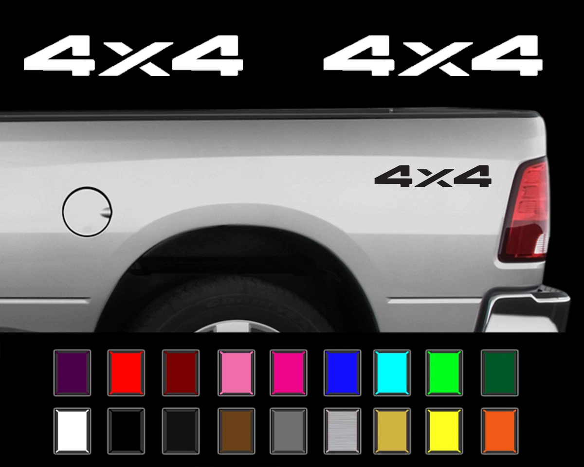 Dodge 4x4 Decal