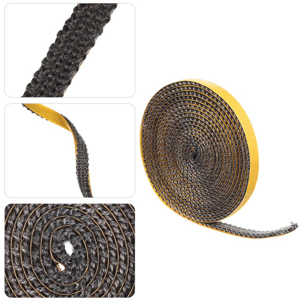 Furnace Door Sealing Rope High Temp Gasket for Wood Burner Stove | eBay UK