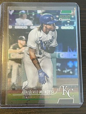 ADALBERTO MONDESI 2022 Topps Stadium Club CHROME #142 [GREEN, REFRACTOR ...