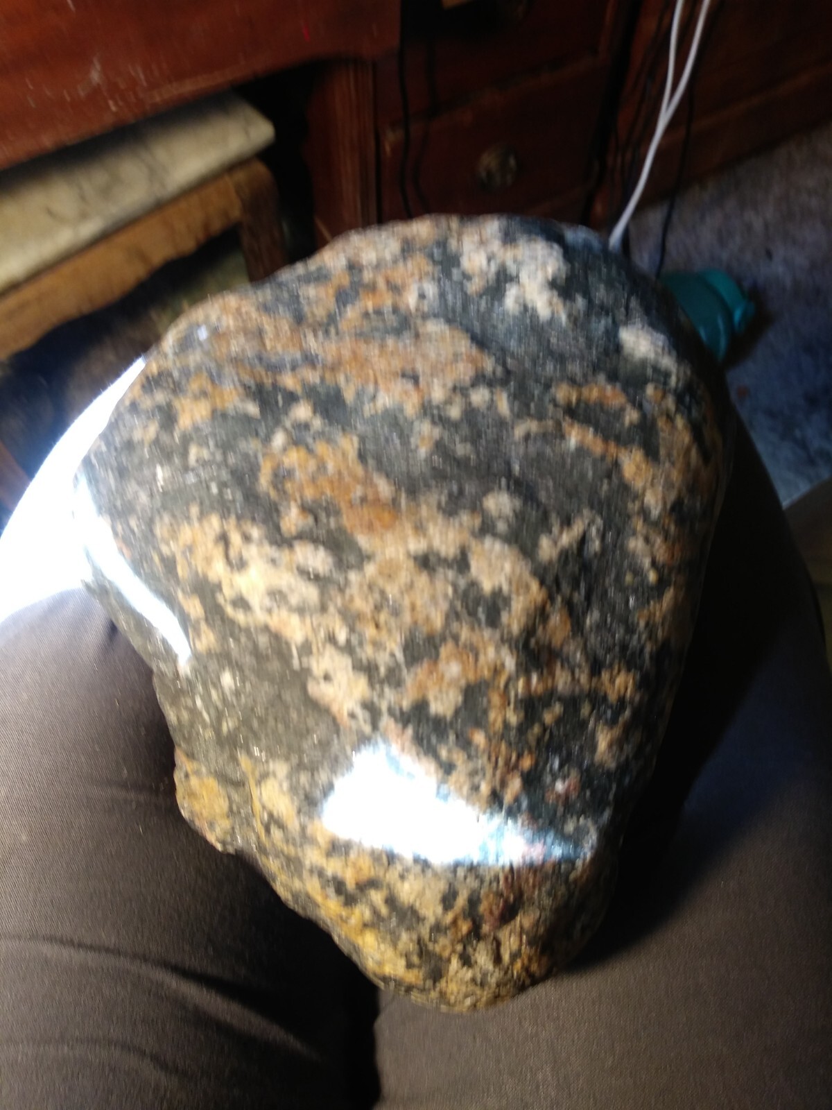 Lunar Breccia Meteorite Unslice From NEA 1225 gr - Rare Moon Rock ...