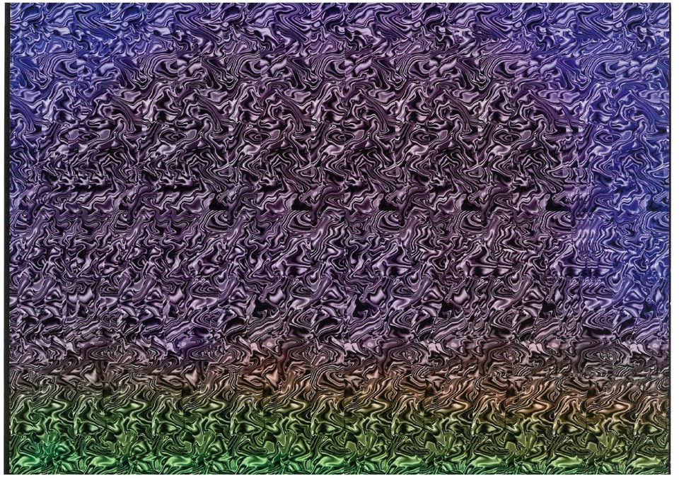 Poster 3D Koala Bear Elephant Stereogram Magic Illusion 8x10 SAME DAY ...