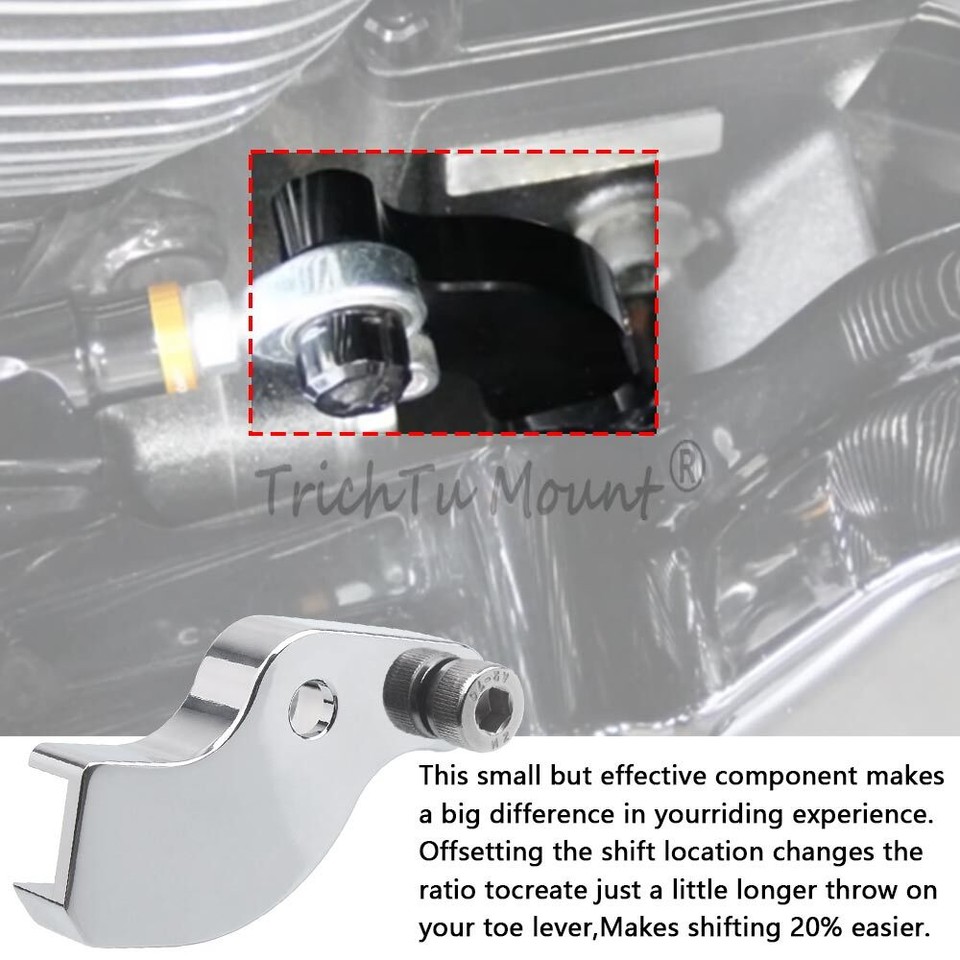 Motorcycle Gear Shift Neutral Assist Bracket For Harley M8 Softail ...