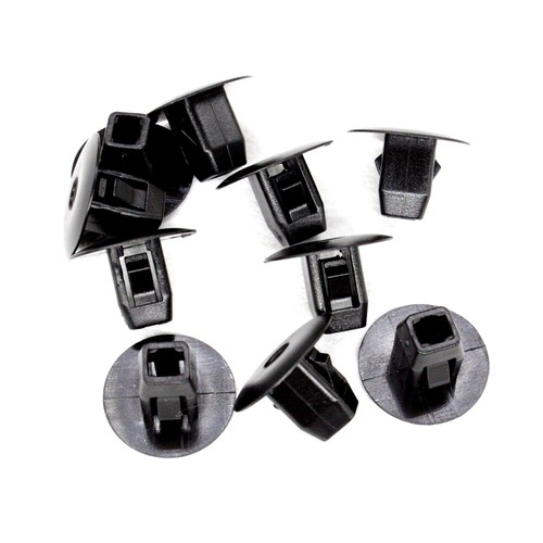 10pcs Fender Apron Grommet Clip Tapping Screw Nut For Honda & Acura ...