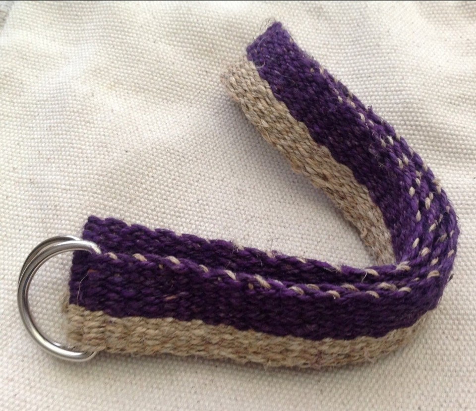 Handmade Vegan Nepal Boho Hemp Belt, Hippie Unisex Eco-Friendly Hemp ...