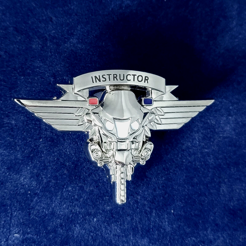 BMW MOTOR WING PIN-INSTRUCTOR, Item #824-Nickel (Silver) Plated Finish ...