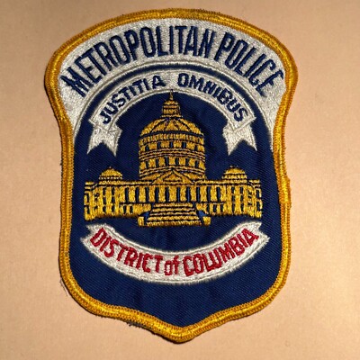 WASHINGTON DC – METROPOLITAN POLICE - Police Patch CAPITAL CITY DOME | eBay