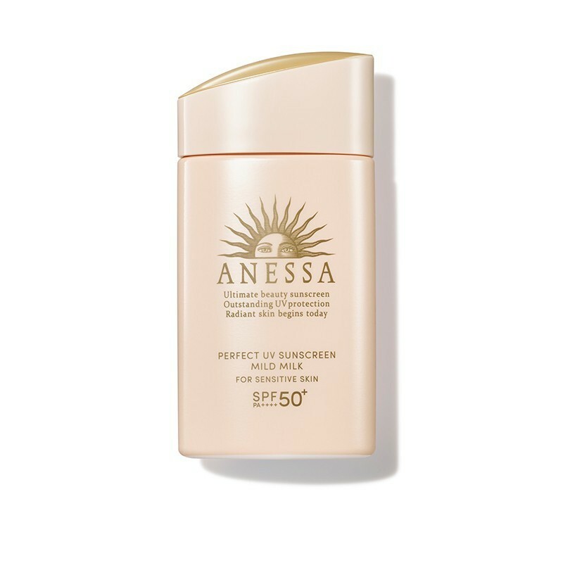 Anessa Perfect UV Sunscreen Mild Milk Sensitive Baby Skin SPF50+ PA ...