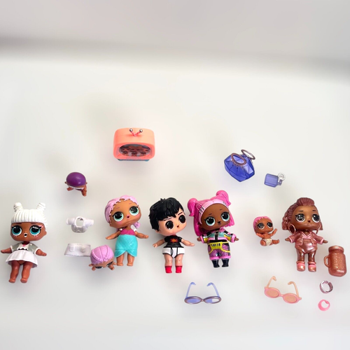OMG Lol Surprise Doll Fashion lil sis lot Makeover Babe InstaGold ultra ...