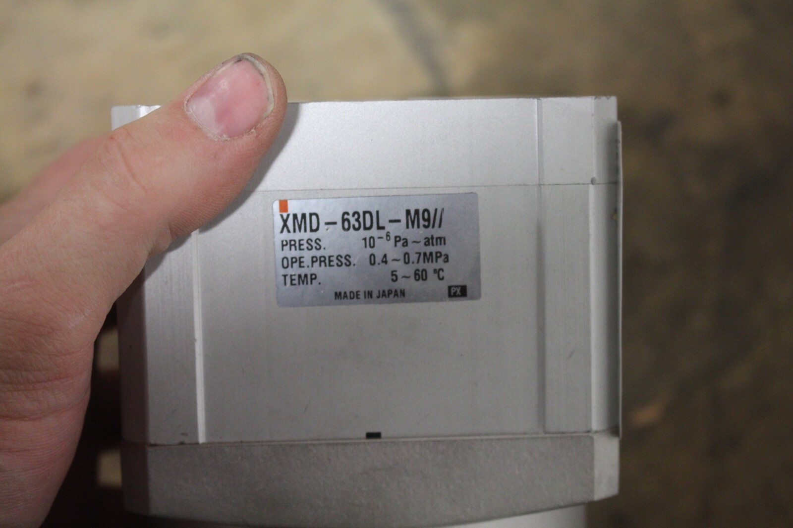 SMC HIGH VACUUM VALVE XMD-63DL-MP | eBay