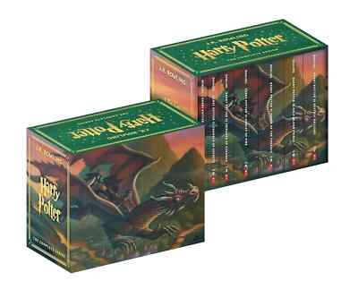 Harry Potter Complete Series 1-7 Box Set NEW SEALED BOXED SET FREE ...
