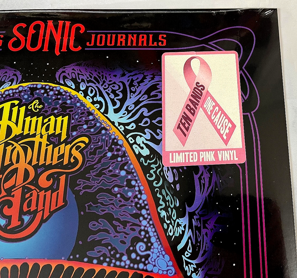 The Allman Brothers Band Bear's Sonic Journals Ltd Pink Vinyl 2XLP Ten ...