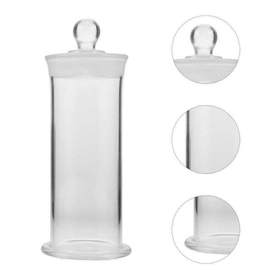 Empty Glass Specimen Bottle: Laboratory Specimen Sample Storage Jar ...
