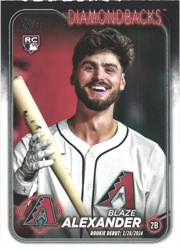 2024 Topps Update #US265 Blaze Alexander Arizona Diamondbacks | eBay