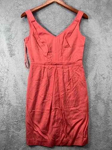 Womens Dresses Petite 2P Talbots Pink Sheath Sleeveless Lined Career Party | eBay