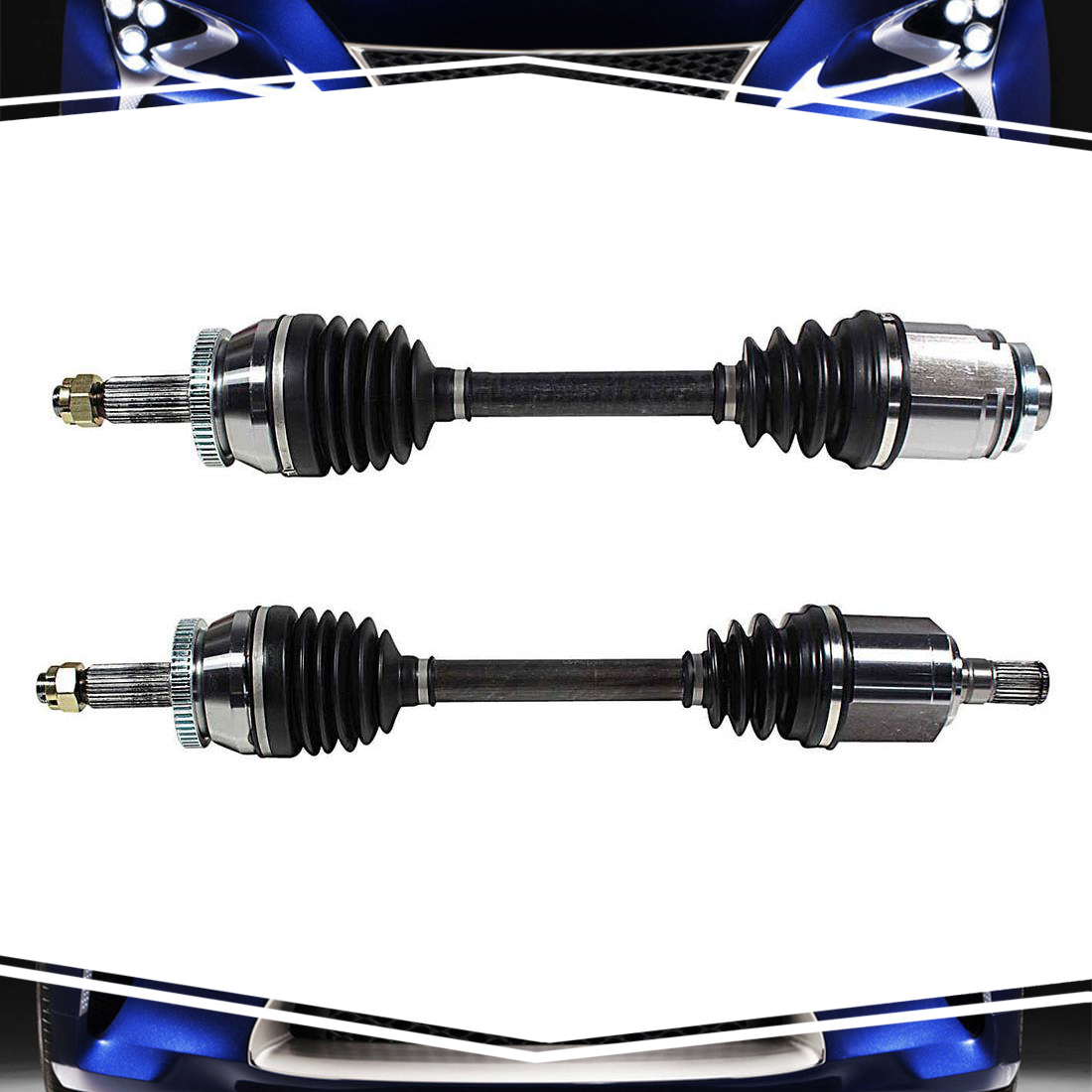 Front Driver Passenger Side CV Axle Joint Shaft Fits Kia Sorento 2.4L ...