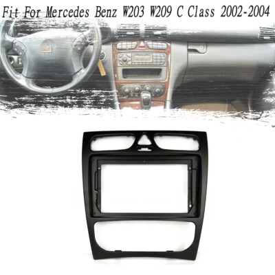 Fascia Stereo Bezel Panel Frame Trim For Mercedes Benz W203 W209 C ...