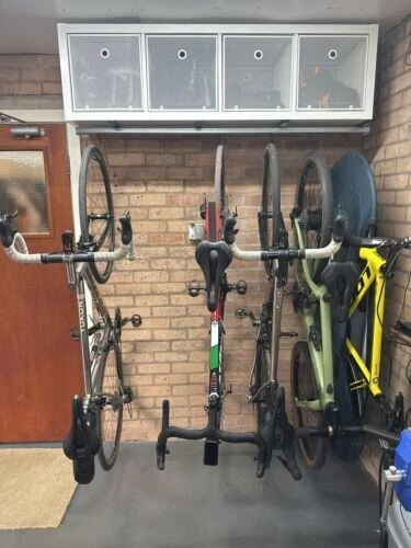 Ceiling Mounted Bike Storage Slider Hanger Hook | Shelly Lighting