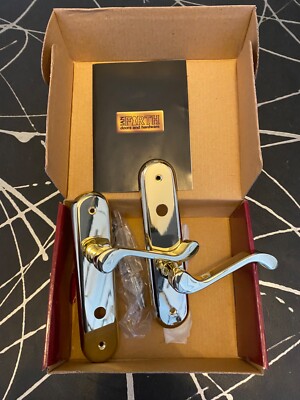 Internal door handles. Full install set. Ian Firth door handles, gold ...