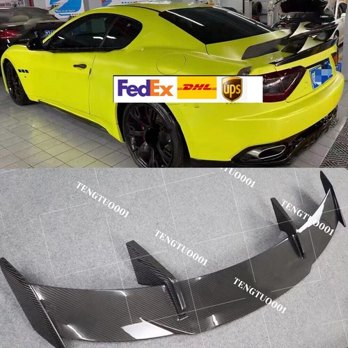 Carbon Fiber Rear GT Spoiler Wing Body Kit For Maserati Gran Turismo ...